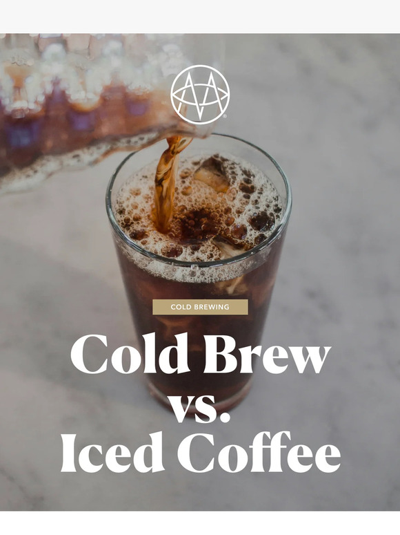 Methodical Coffee: ☕️ Cold Brew vs. Iced Coffee What's The Difference ...