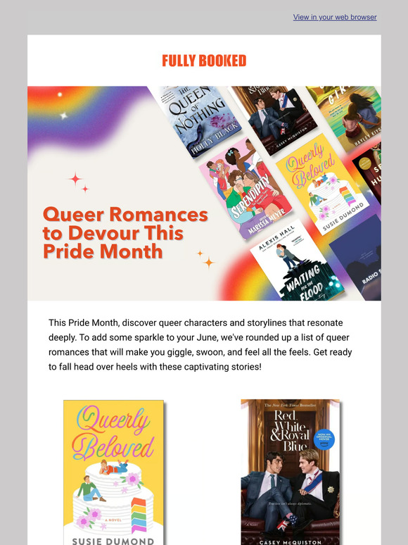 Fully Booked: Queer Romances to Devour This Pride Month | Milled