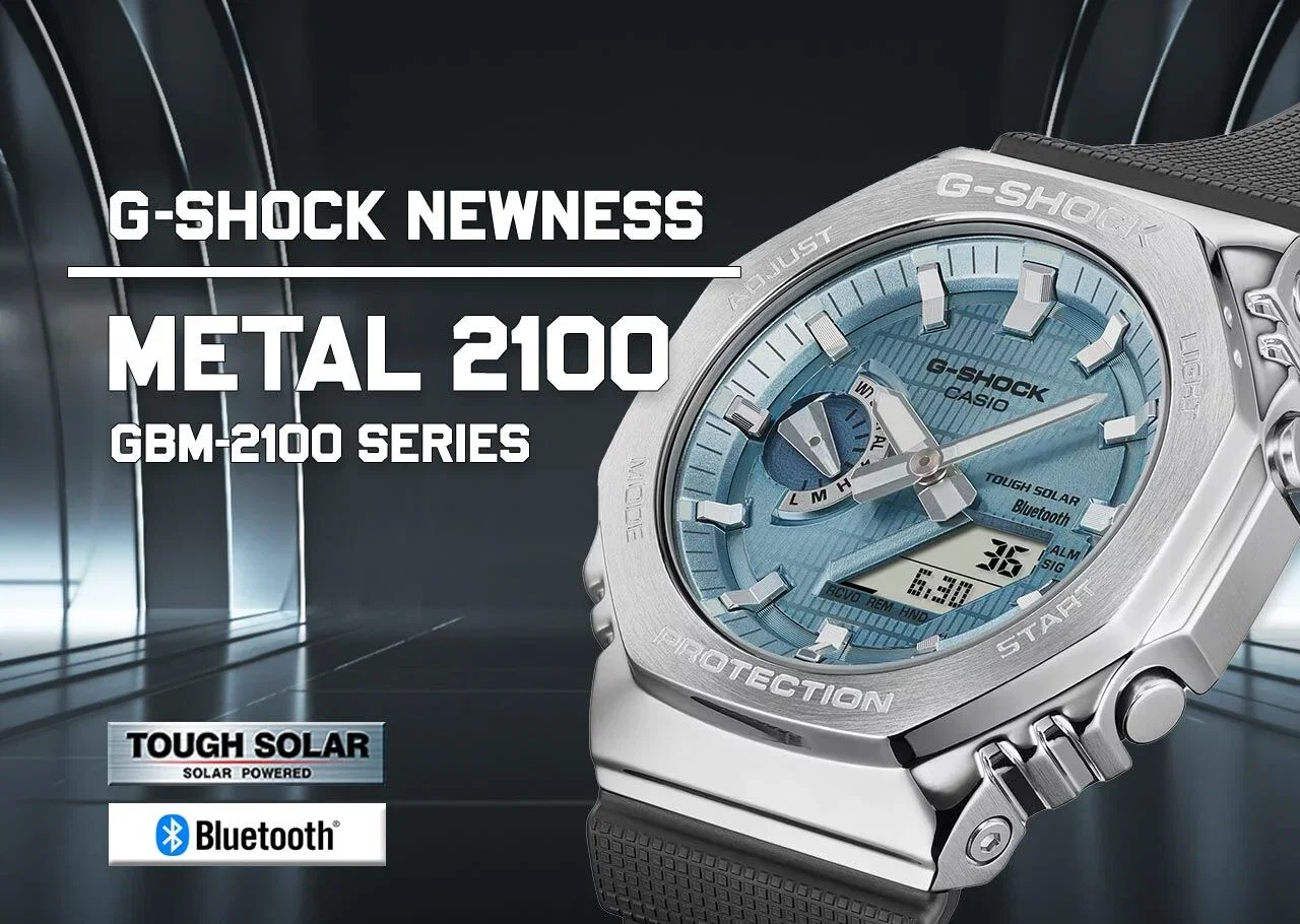 Casio: Wristwear Upgrade - New Metal 2100 Series | Milled