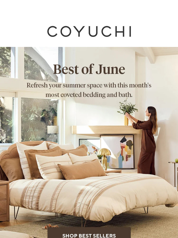 Coyuchi: The Best Sellers You Need for Summer | Milled