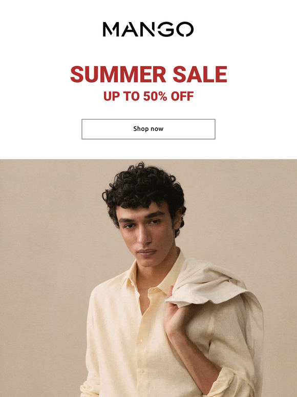 Mango Email Newsletters: Shop Sales, Discounts, and Coupon Codes