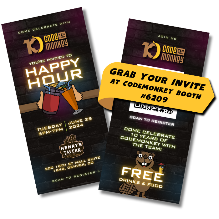CodeMonkey: Celebrate with Us 🍷🎉🎁 10 YEARS - Happy Hour, Giveaways ...