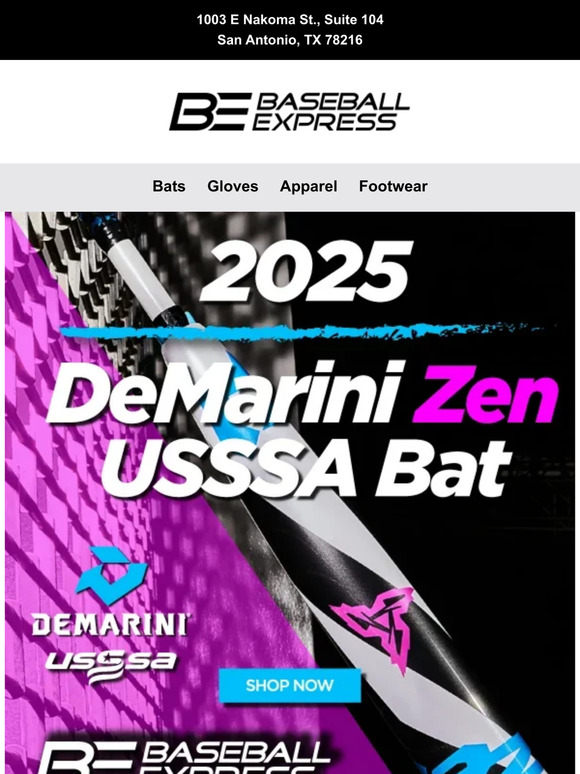 Baseball Express: 🔥 FIND YOUR ZEN! The 2025 DeMarini Zen USSSA Baseball ...
