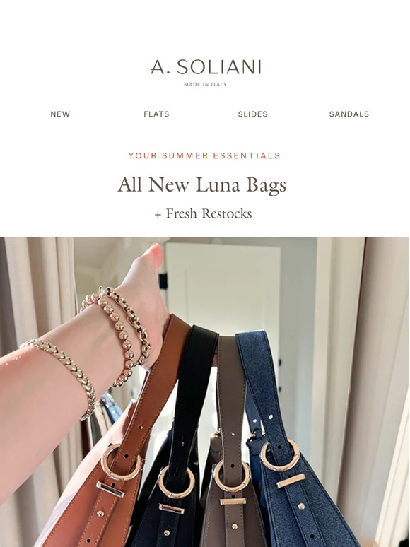 A. Soliani: Meet Our Newest Bags | Milled
