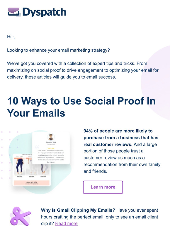 Dyspatch: 📚 Transform your email campaigns with these articles | Milled