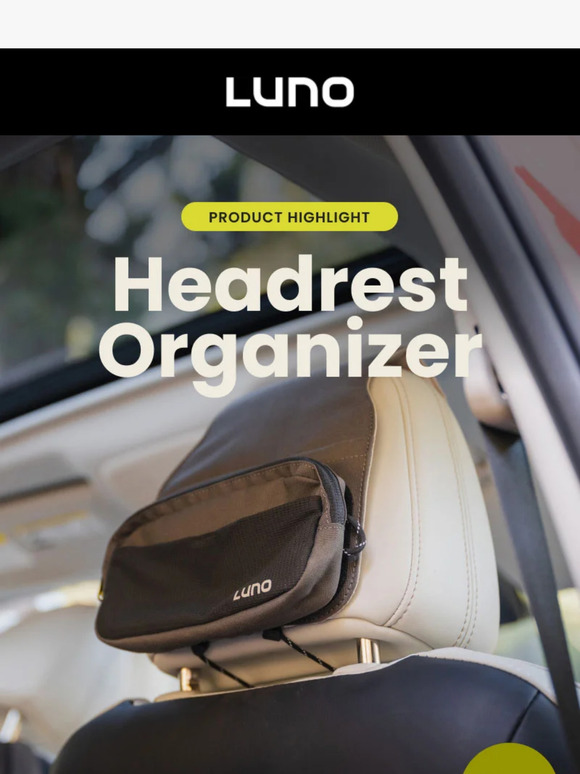 Luno: Head Rest Organizer - Product Highlight 👀 | Milled