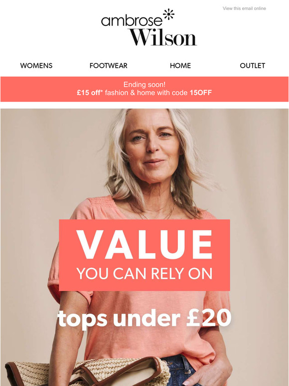 Ambrose Wilson: Great value tops under £20 👚 | Milled