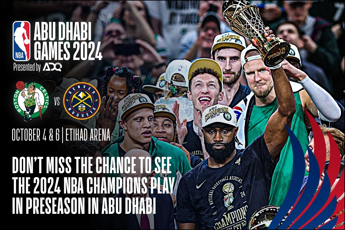 The NBA Store: See the 2024 NBA champions Boston Celtics live in Abu ...