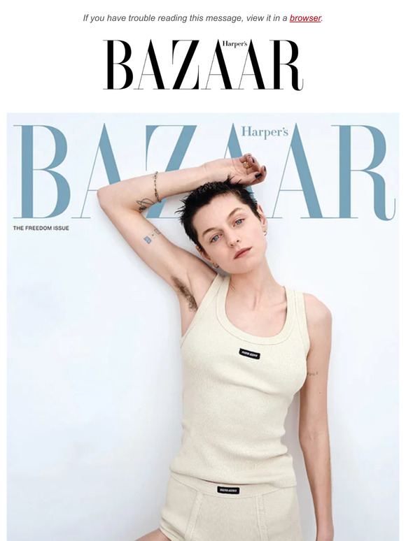 Harper's Bazaar: Dua Lipa and Enjoys a Loved-Up Ice Cream Date With ...