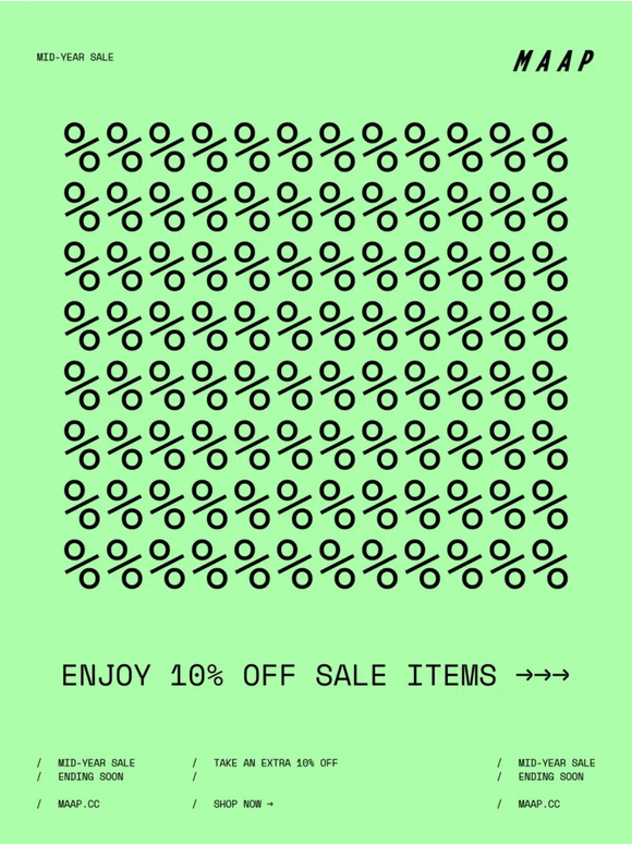 Maap Email Newsletters: Shop Sales, Discounts, and Coupon Codes