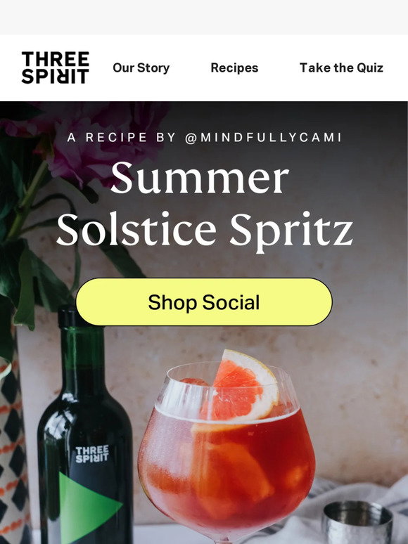 Three Spirit: ☀️ Here comes the sun! Celebrate the Summer Solstice | Milled