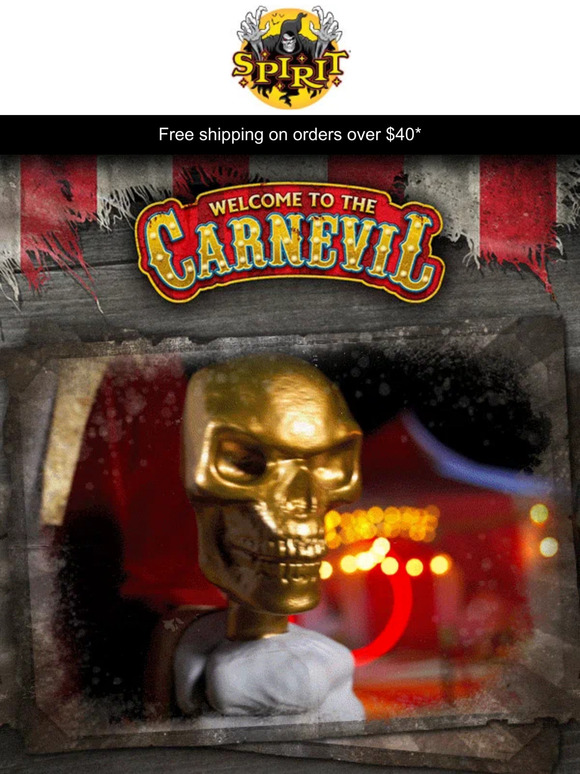 Spirit Halloween: 🎪😱 The Carnevil is HERE | Milled