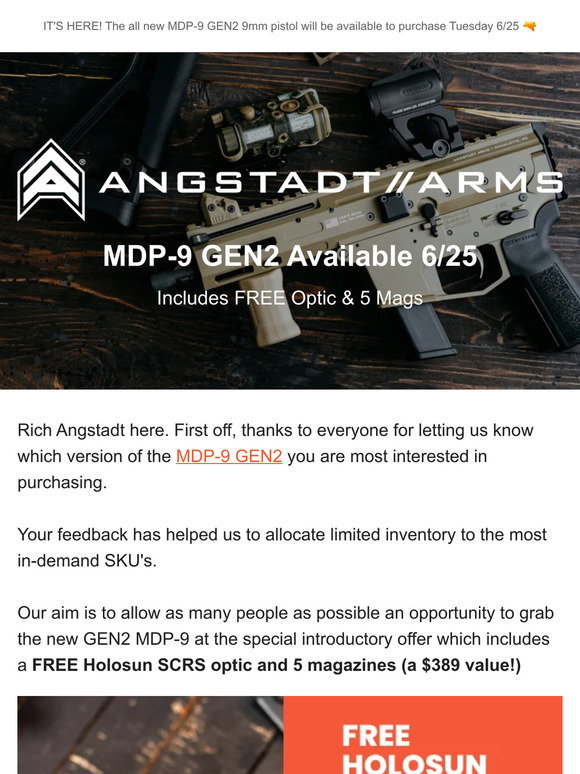 Angstadt Arms: ️ Watch the MDP-9 GEN2 Review! | Milled