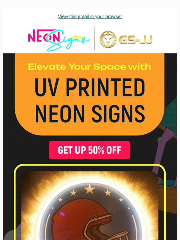 NeonSigns.com: 🌟Have you seen our Custom UV Neon Signs yet? | Milled