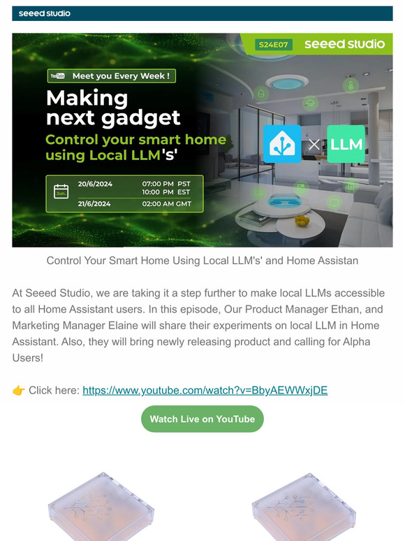 Seeed Studio: Seeedlive⏰Control Your Smart Home Using Local LLM's' and ...