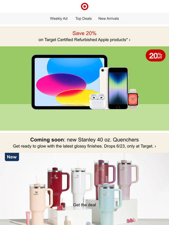 Target Email Newsletters: Shop Sales, Discounts, and Coupon Codes