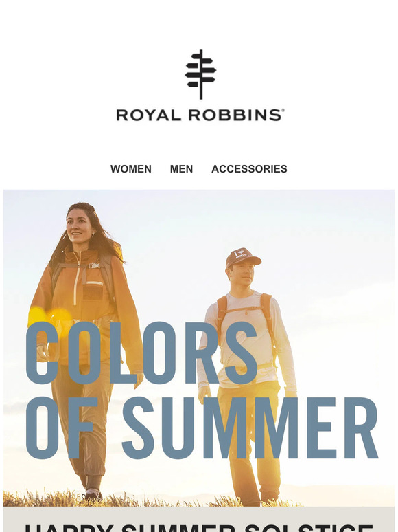 Royal Robbins: New colors for summer ☀️ | Milled