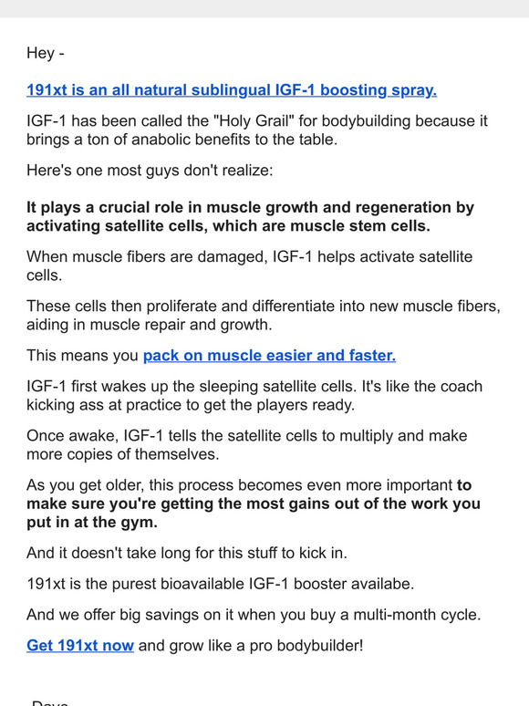 Primal Muscle: activate these cells for 3x more muscle | Milled