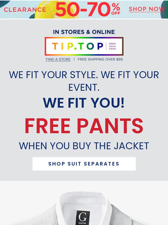 Tip Top Tailors: The Perfect Fit For Any Occasion | Milled