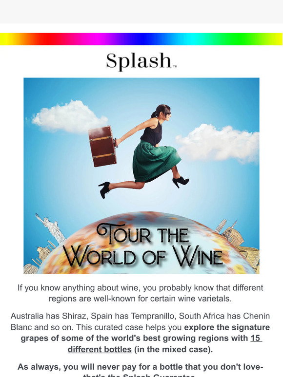 Splash Wines: SELLING FAST: The Signature Grapes Sampler 15-Pack! | Milled