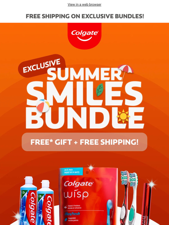 Colgate: Your smile’s about to get brighter ☀️🕶️ | Milled