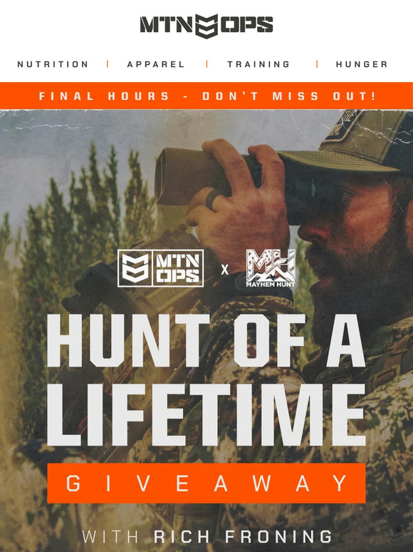 MTN OPS: Hangout and hunt with Rich Froning 🏹 | Milled