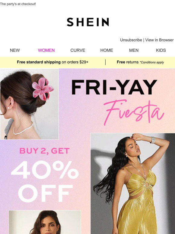 SHEIN Email Newsletters: Shop Sales, Discounts, and Coupon Codes