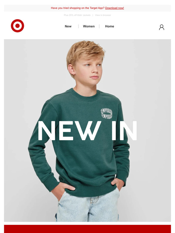 Target: Fresh Styles for Kids and Baby Just In! 🏃 | Milled