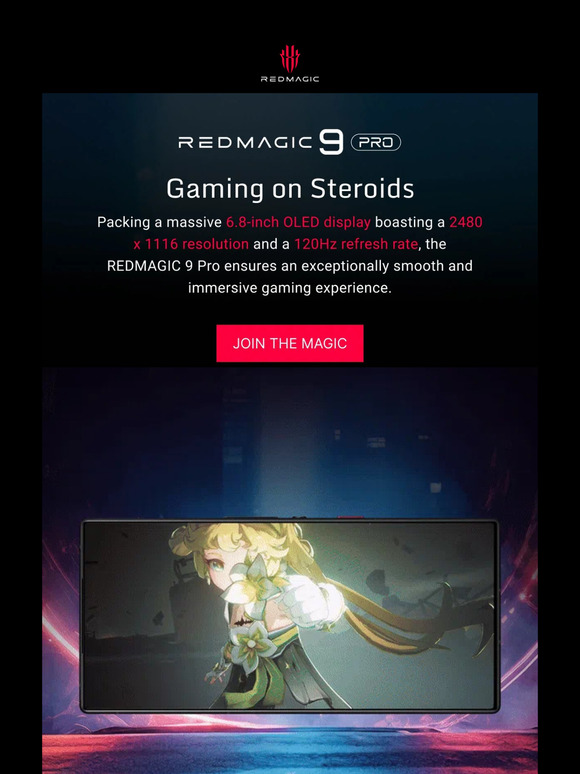 RedMagic WW: 🔥Get in on the Ultimate Gaming Adventure with REDMAGIC 9 ...