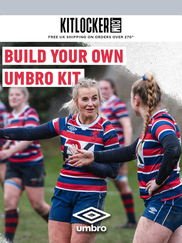 Kitlocker: Create Your Club's Bespoke Umbro Rugby Kit | Milled