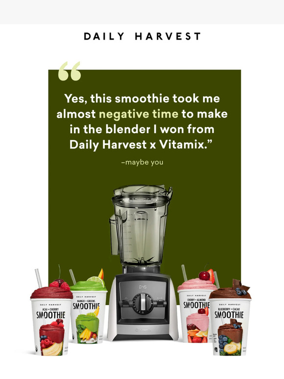 Daily Harvest Email Newsletters: Shop Sales, Discounts, and Coupon Codes