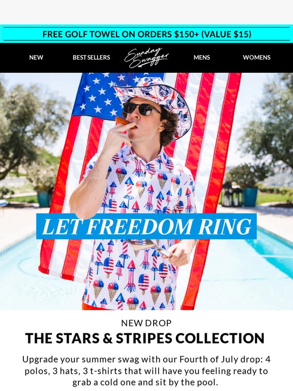 Sunday Swagger: 🗽 Get your Stars and Stripes in time for the 4th of ...