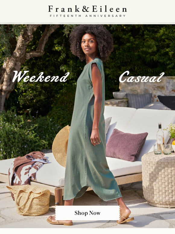 Frank & Eileen: Say hello to your easiest weekend looks | Milled