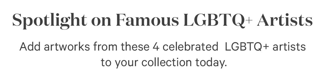 Art.com: 🌈Spotlight on 4 famous LGBTQ+ artists. | Milled