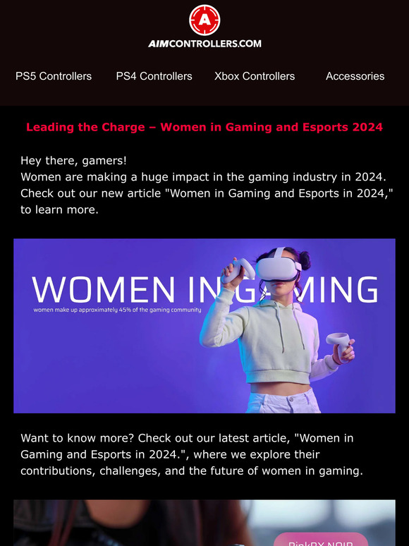 AimControllers: Leading the Charge – Women in Gaming and Esports 2024 ...