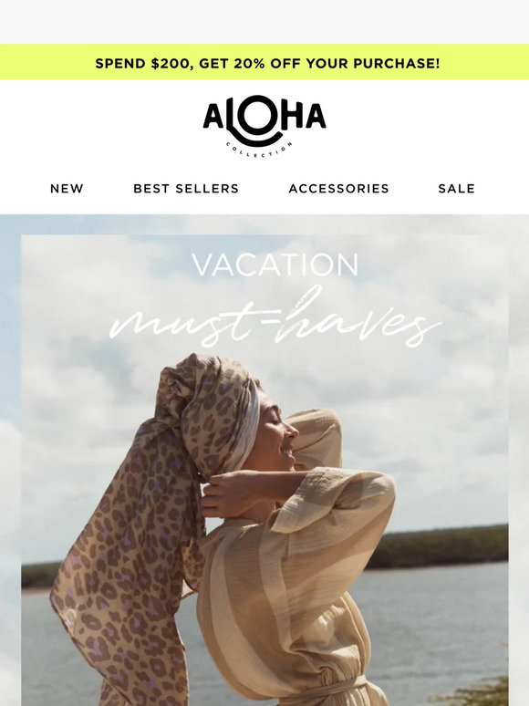 ALOHA Collection: Trip Booked? ️ Here's Everything You Need To Pack ...
