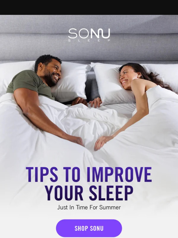 SONU Sleep: ☀️ Our top summer solstice sleep tips! | Milled