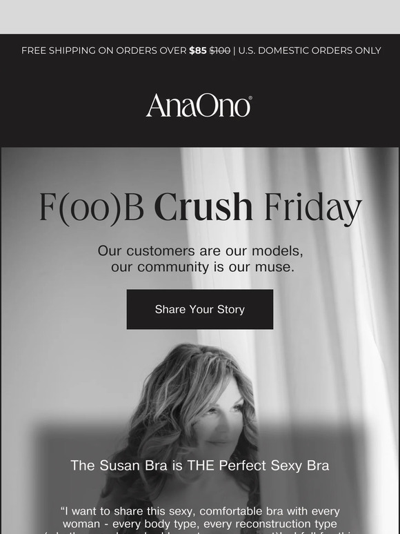 AnaOno: The Susan Bra is THE Perfect Sexy Bra | Milled