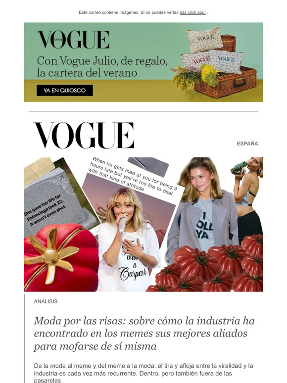 VOGUE: Moda y memes, la (fructífera) relación que no vimos venir | Milled