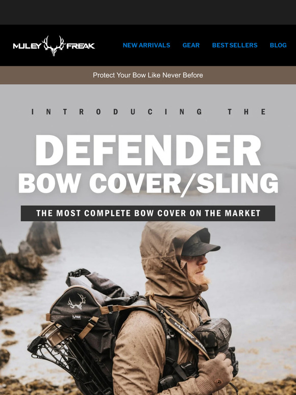 Muley Freak: Introducing the New DEFENDER BOW COVER/SLING: The Most ...