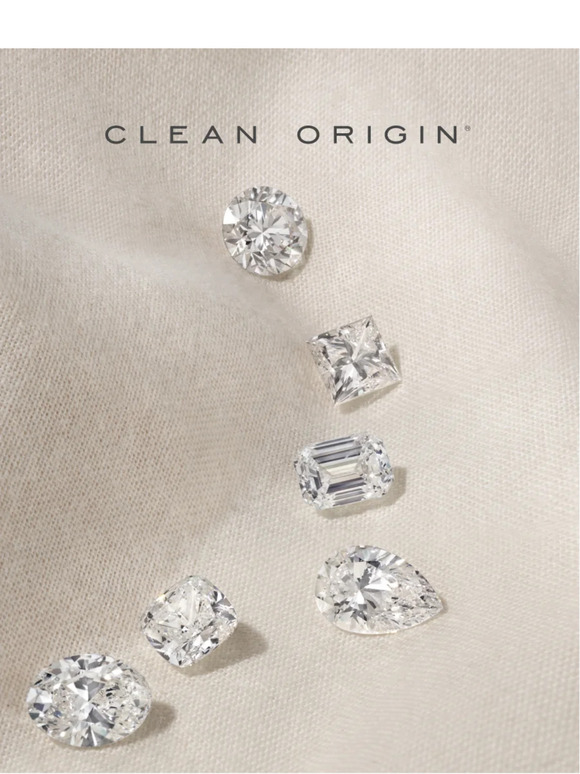 Clean Origin: Learn more about lab grown diamonds | Milled