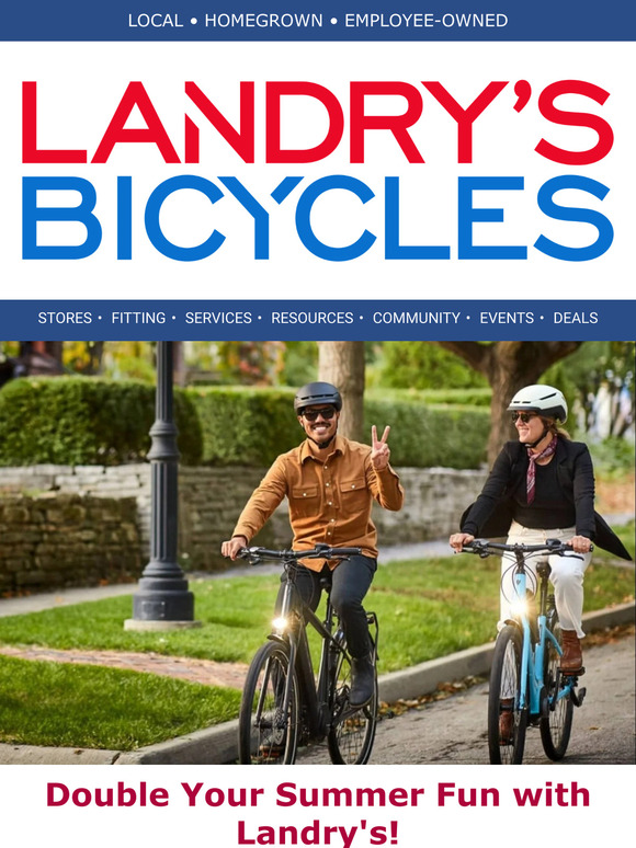 Landry's Bicycles: , Discover New Adventures & Double Down on Summer ...
