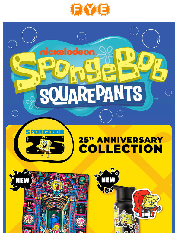 FYE: Celebrate 25 YEARS of SpongeBob SquarePants! 🍍 | Milled