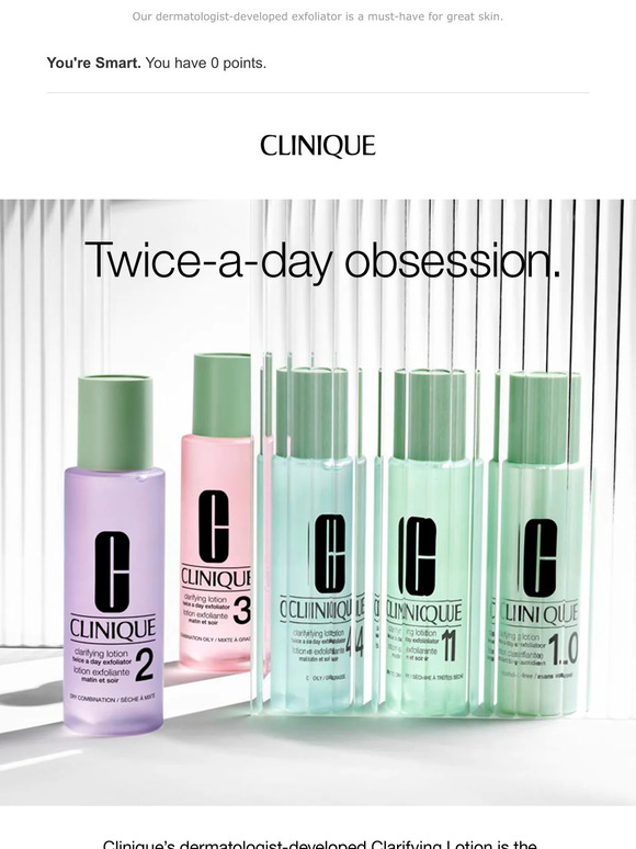 Clinique Email Newsletters: Shop Sales, Discounts, and Coupon Codes