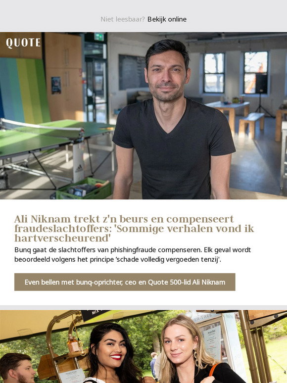 Quote: Financieel fit: dit zijn de 11 grootverdieners van Oranje & Ali ...