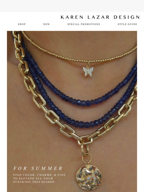 Karen Lazar Design: Add to your Signature Stack | Milled