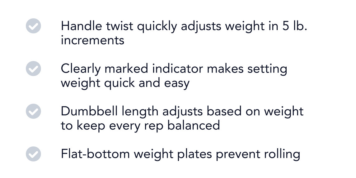 Johnson Fitness: Meet the new Matrix Adjustable Dumbbells | Milled