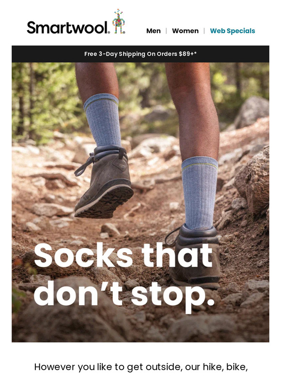SmartWool: Merino socks for every way you move | Milled