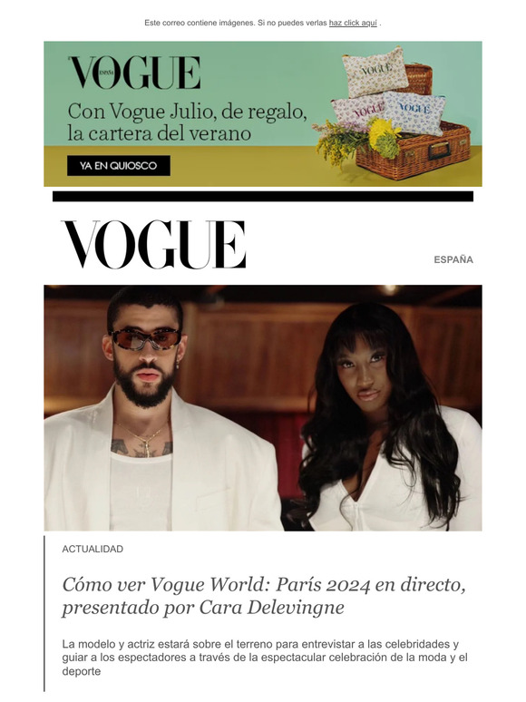 VOGUE: Cómo ver Vogue World: París 2024 en directo | Milled