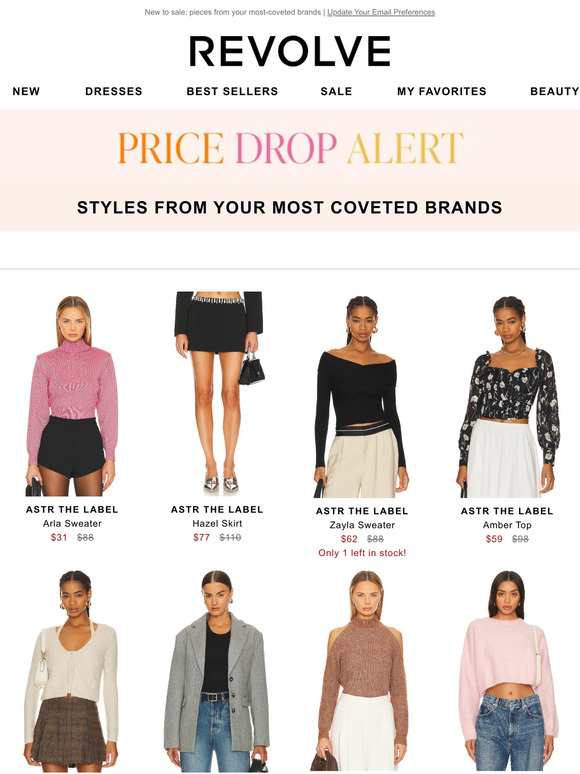 REVOLVE Email Newsletters: Shop Sales, Discounts, and Coupon Codes